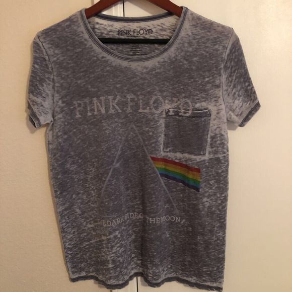 Pink Floyd | Tops | Pink Floyd Womens Tshirt The Dark Side Of The Moon ...